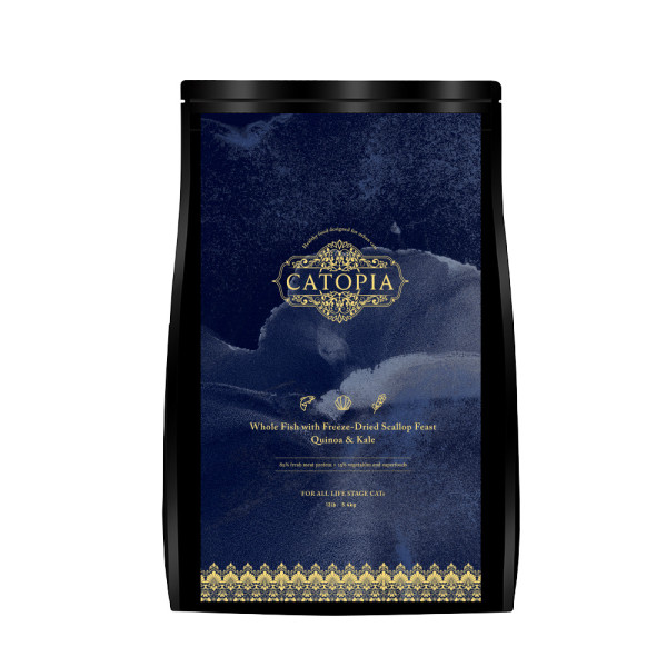 【Catopia樂境】凍乾全齡貓 全魚干貝宴 5.4公斤 (貓飼料)