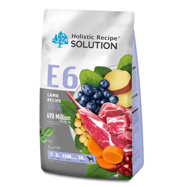 【耐吉斯 Solution】E6 銀髮羊肉餐 高齡犬關節保健 10磅 (狗飼料)