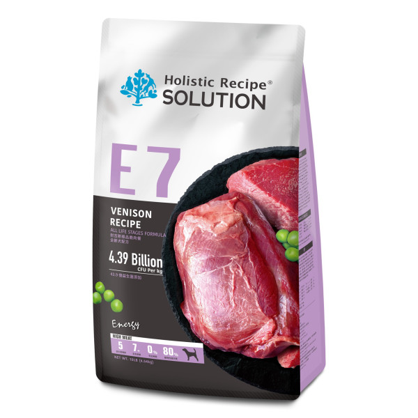 【耐吉斯 Solution】E7 極品鹿肉餐 全齡犬 10磅 (狗飼料)