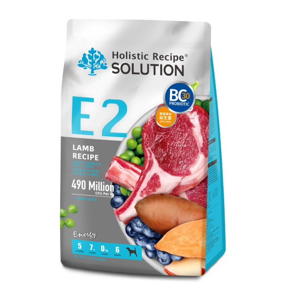 【耐吉斯 Solution】E2 活力羊肉餐 成犬(小顆粒) 4.5磅 (狗飼料)