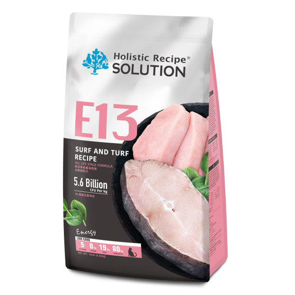 【耐吉斯 Solution】E13 能量海陸餐 全齡貓 10磅 (貓飼料)